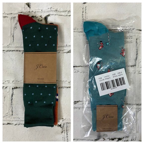 J. Crew | Underwear & Socks | J Crew Socks 3 Pairs | Poshmark